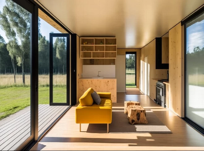 Kako urediti unutrašnjost montažne kuće? | Montažne Box Kuće